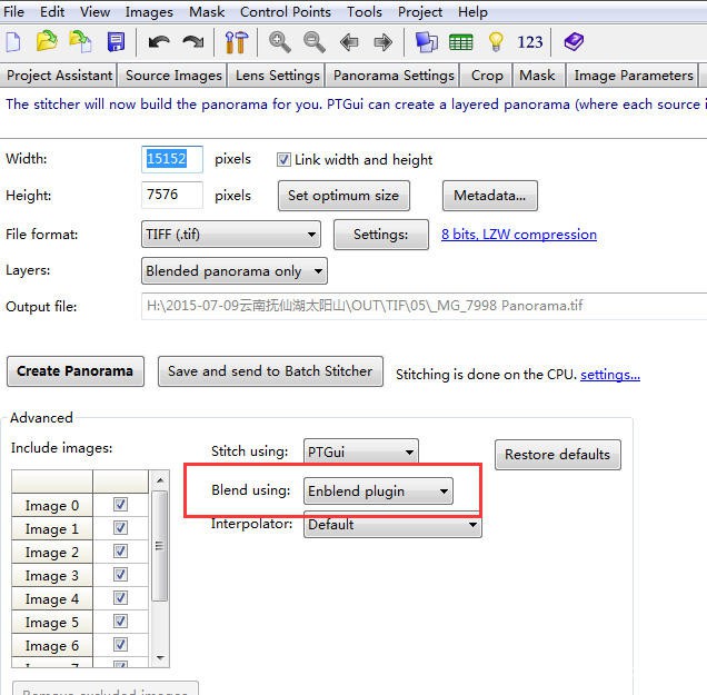 【VR全景拍摄教程】更改PTGUI参数的快捷办__凤凰网