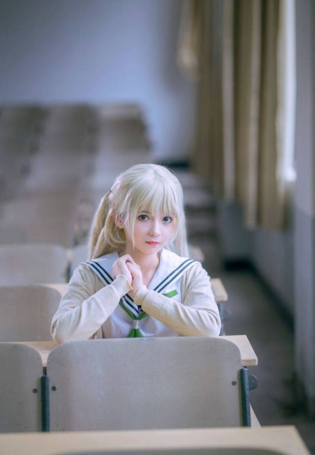 绝对领域美少女万华镜觋夕摩制服黑丝cosplay凤凰网