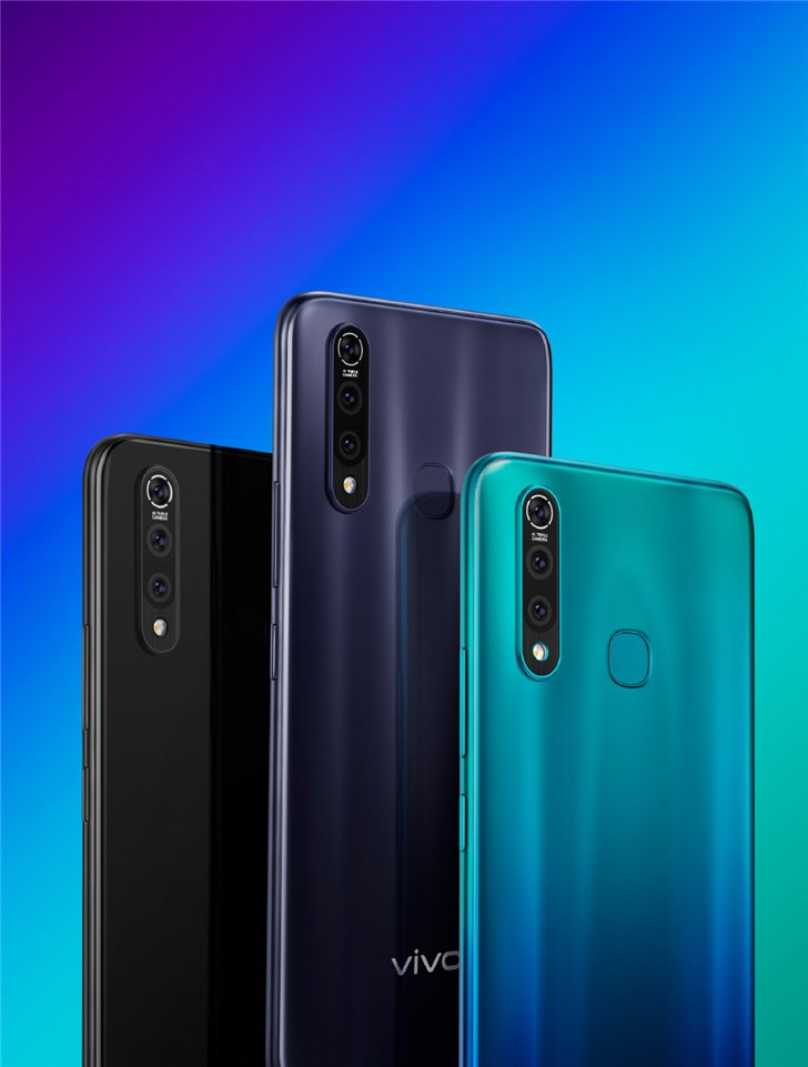 vivo Z5x官方渲染图曝光：打孔屏，后置三摄__凤凰网