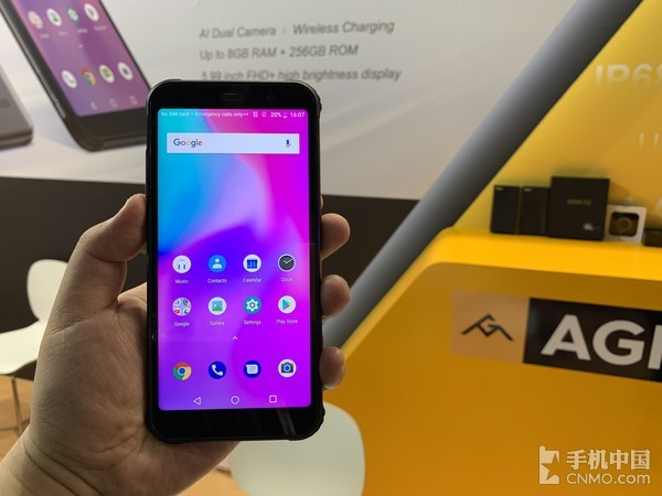 战狼同款AGM X3 Turbo亮相MWC 2019 三防再次升级_凤凰网