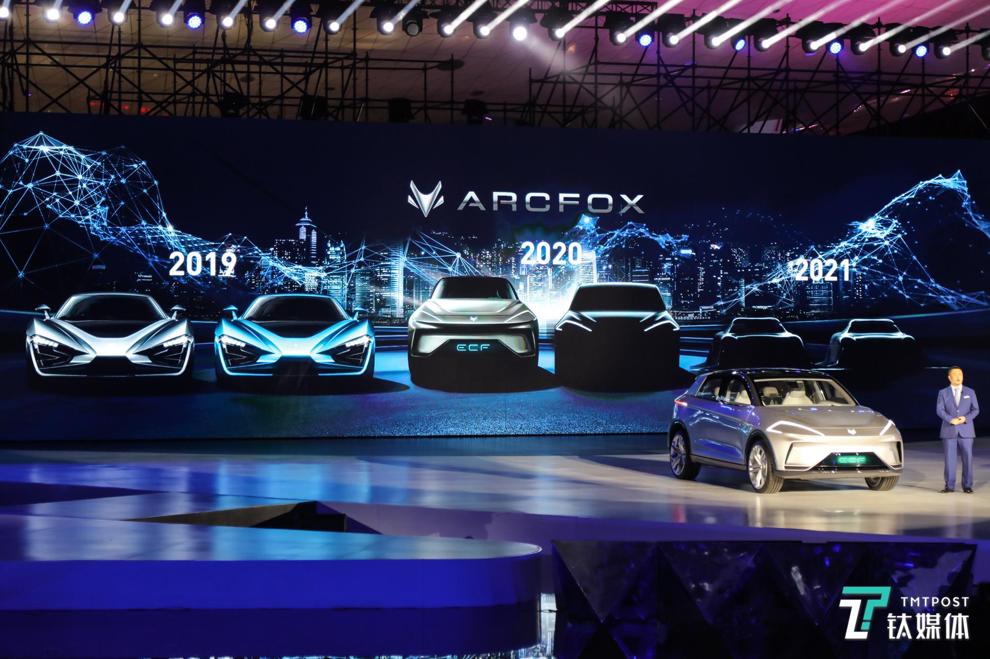 北汽新能源发布高端品牌ARCFOX，推出IMC智能模块架构 | 一线车讯_凤凰网
