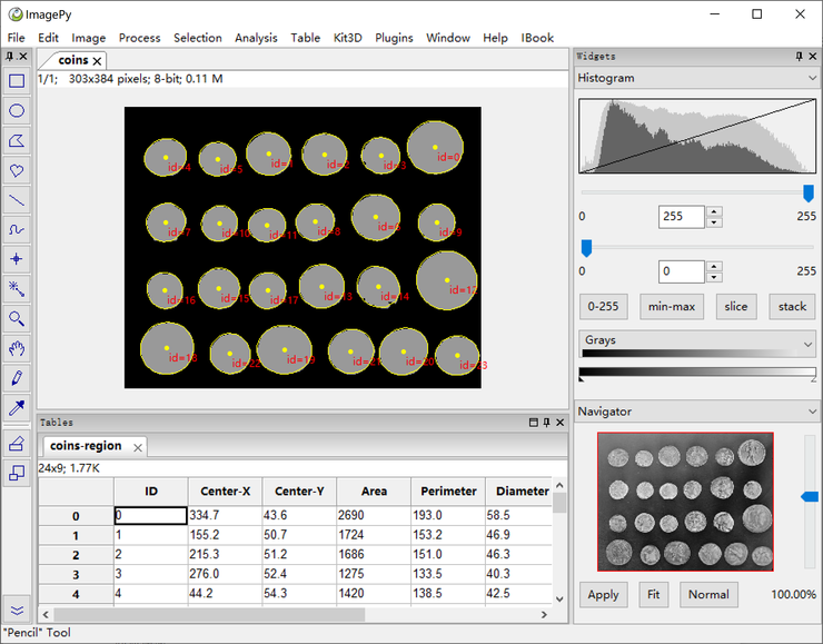 ImagePy——UI界面支持开放插件的Python开源图像处理框架_凤凰网科技_凤凰网