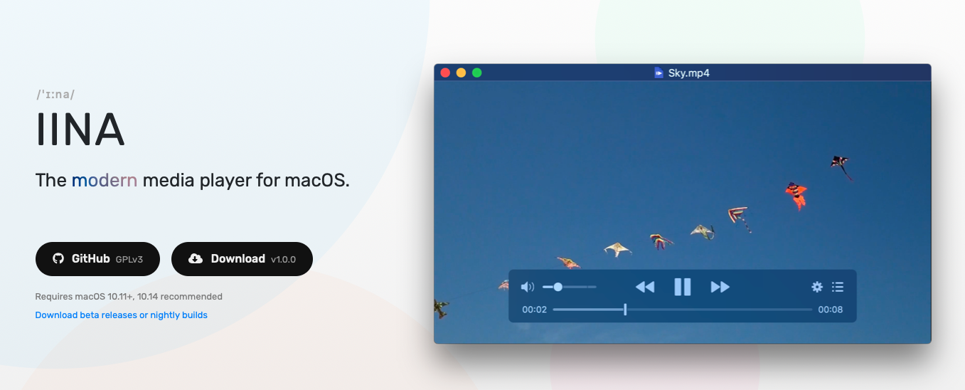 IINA播放器正式版发布，苹果Mac的一大播放利器__凤凰网