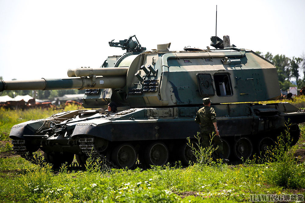 俄新型自行榴弹炮悄然列装 2S19M1将成为新一代“战争之神”_凤凰网