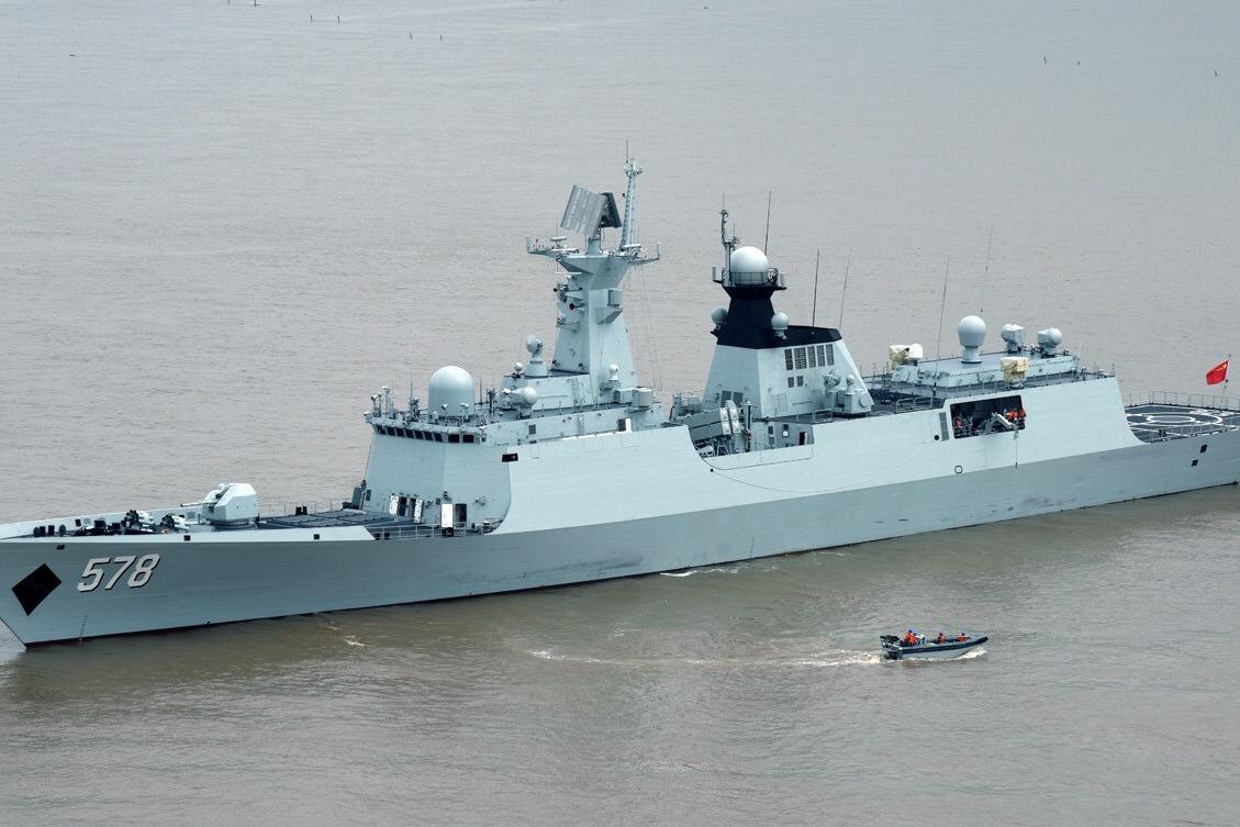 054AE新护亮相阿布扎比 全新升级雷达性能超自用_凤凰网