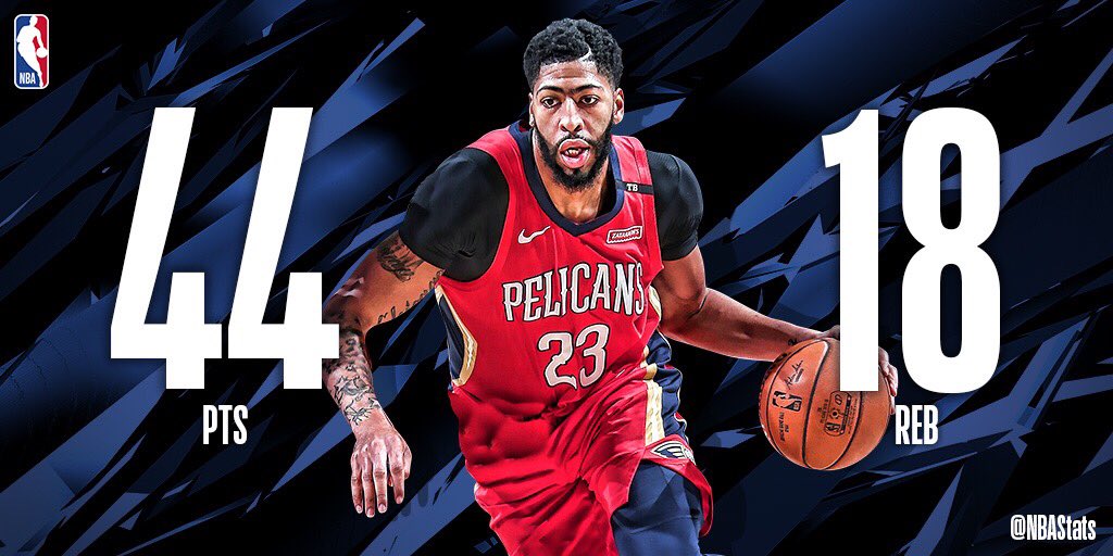 NBA官方评选今日最佳数据：戴维斯44+18当选_凤凰网