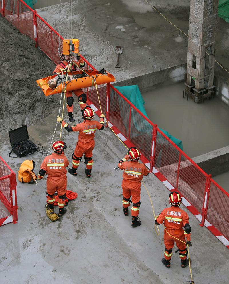 梅雨来时防台风 上海市建设工程事故应急处置综合演练举行 凤凰网