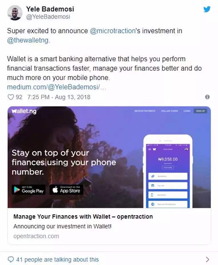 尼日利亚移动支付公司Wallet.ng：希望重塑尼日利亚个人银行业务__凤凰网