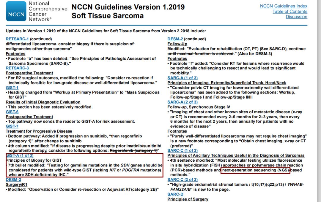 2019年NCCN指南重磅来袭！九大癌种分子检测信息多处更新！__凤凰网