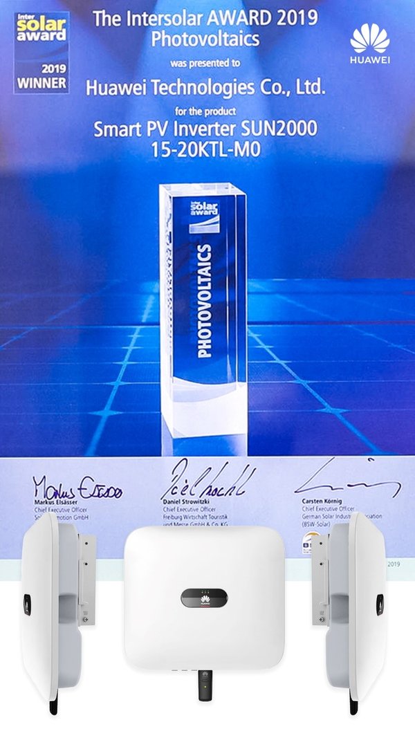 华为在2019年Intersolar展会上赢得Intersolar大奖__凤凰网