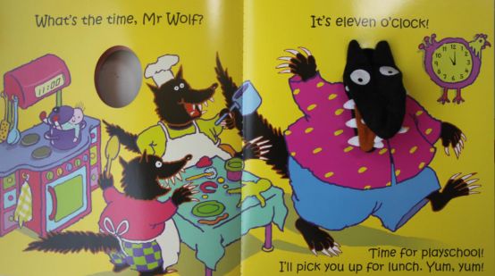 经典绘本故事|What's the time,Mr Wolf__凤凰网