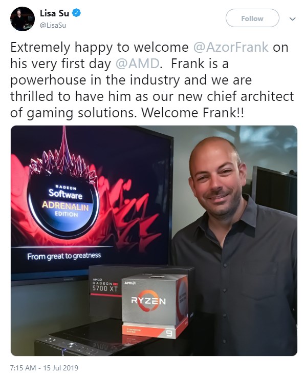 Alienware联合创始人正式加入AMD任首席游戏架构师__凤凰网