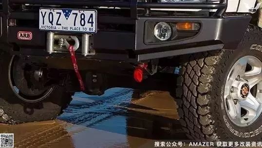 不断升级的改装理念--丰田LC71、76、79安装ARB加强拖车点__凤凰网