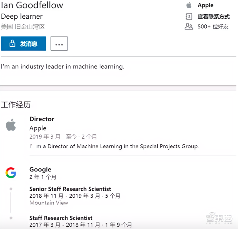 苹果再挖谷歌AI大神GAN之父！加入CEO库克直管神秘小组_凤凰网科技_凤凰网