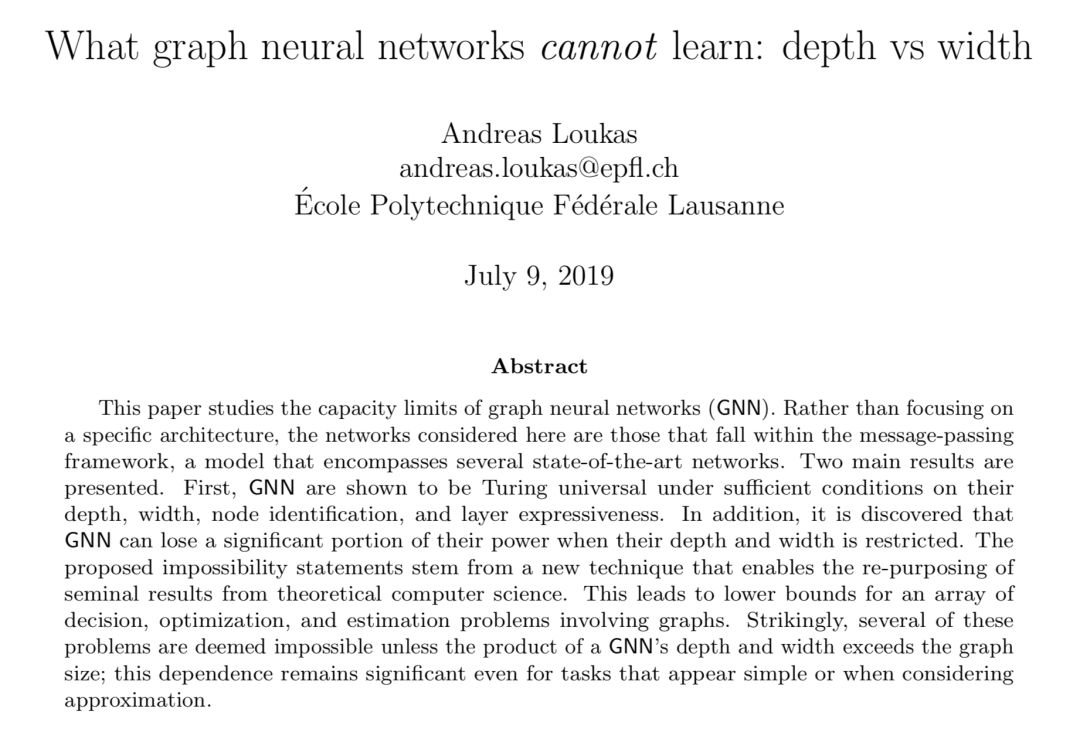 什么限制了GNN的能力？首篇探究GNN普适性与局限性的论文出炉！__凤凰网