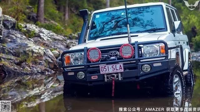 不断升级的改装理念--丰田LC71、76、79安装ARB加强拖车点__凤凰网