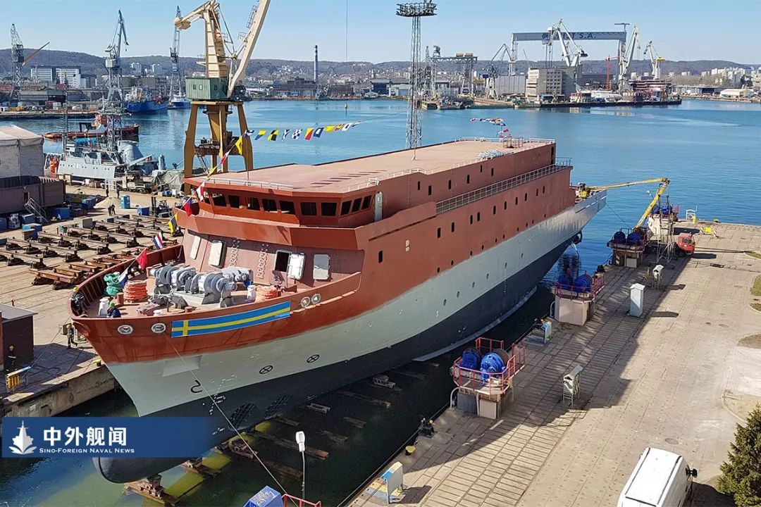瑞典海军新一代电子情报间谍舰下水_凤凰网