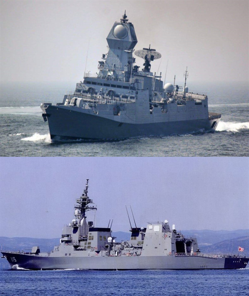 055亮相海军节，全球六大盾舰齐聚阅舰式，盘点此次各国盾舰__凤凰网