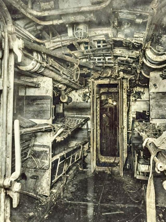 百年前的德国军工产品，潜艇UB110号__凤凰网